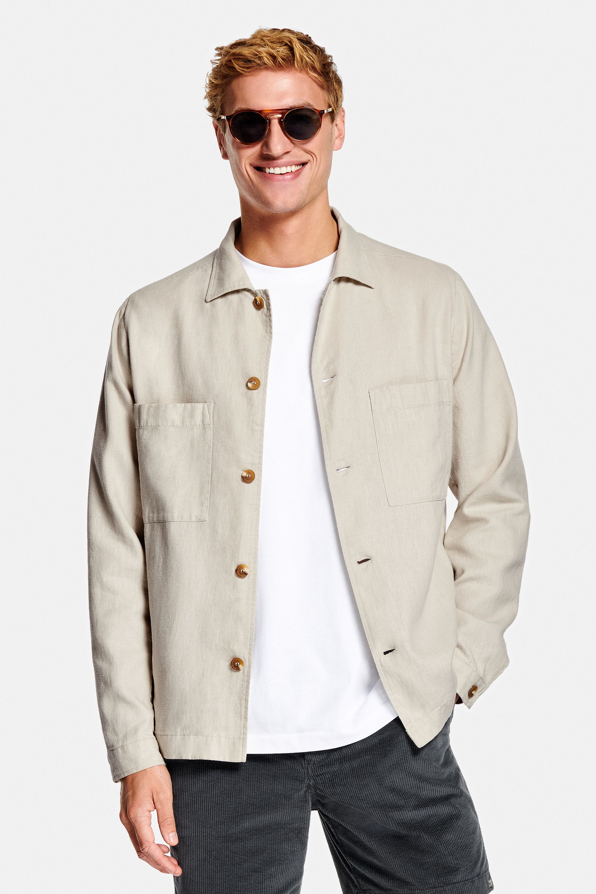 Gazettes * Die Linen Shacket | MR MARVIS