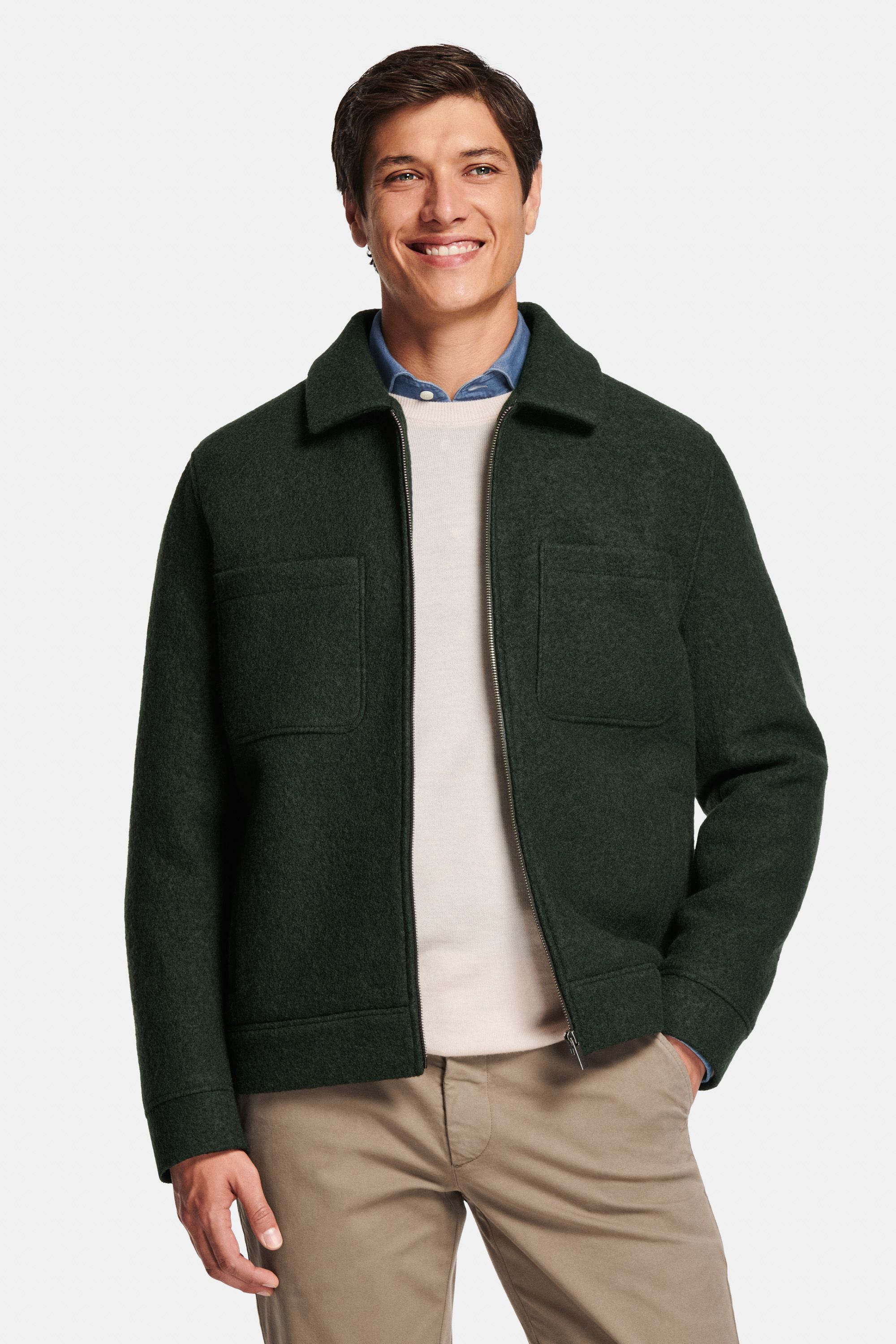 Lakes * The Wool Zip Shacket | MR MARVIS