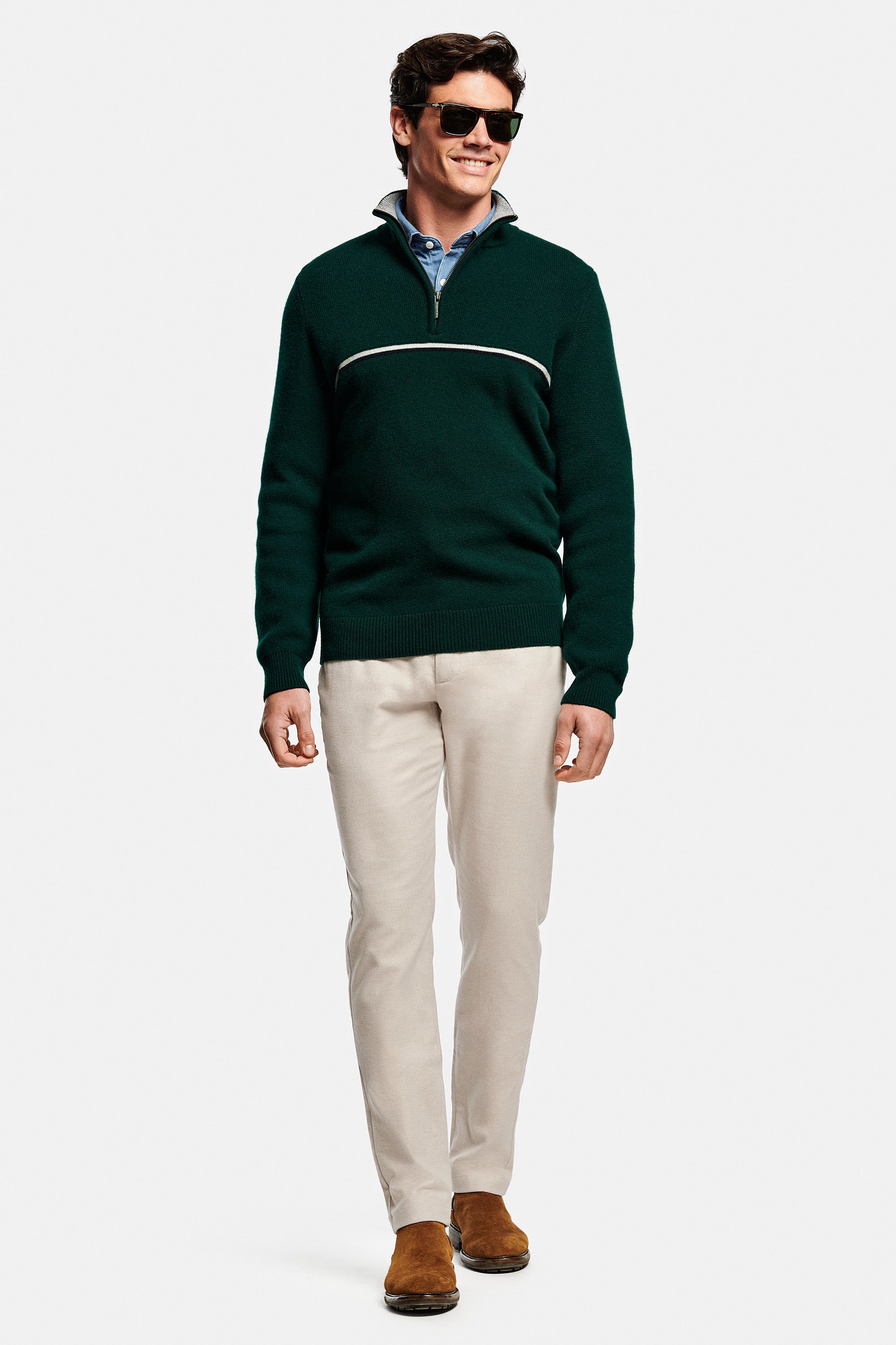 Tree-Lines * The Retro Zip Pullover | MR MARVIS