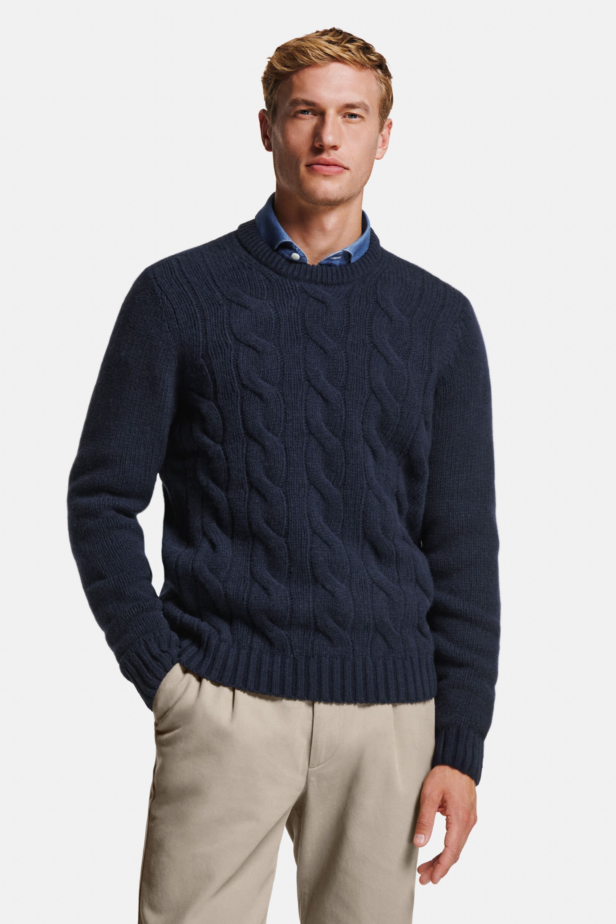 Deeps * The Cable Knit Pullover | MR MARVIS