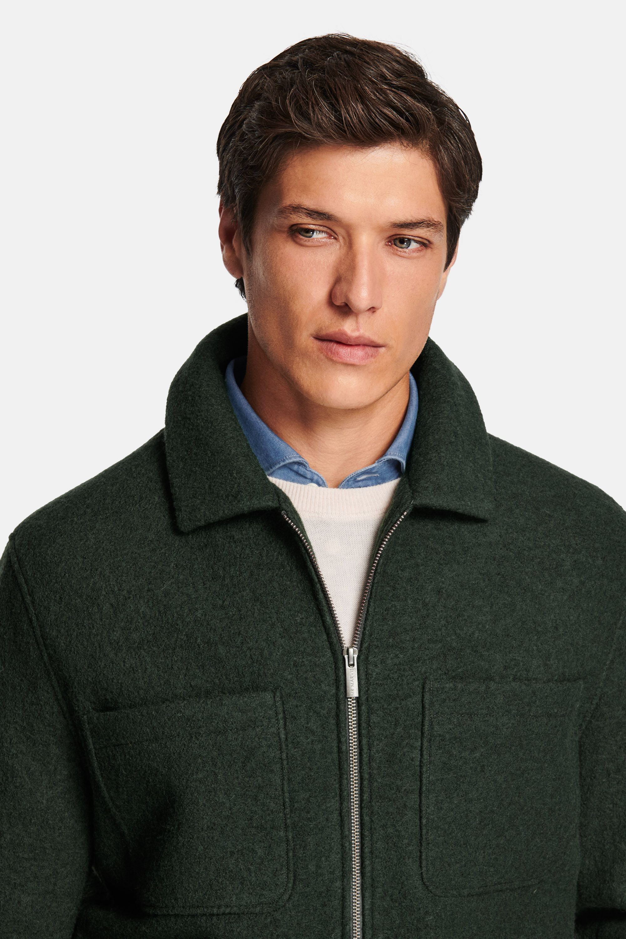 Lakes * The Wool Zip Shacket | MR MARVIS